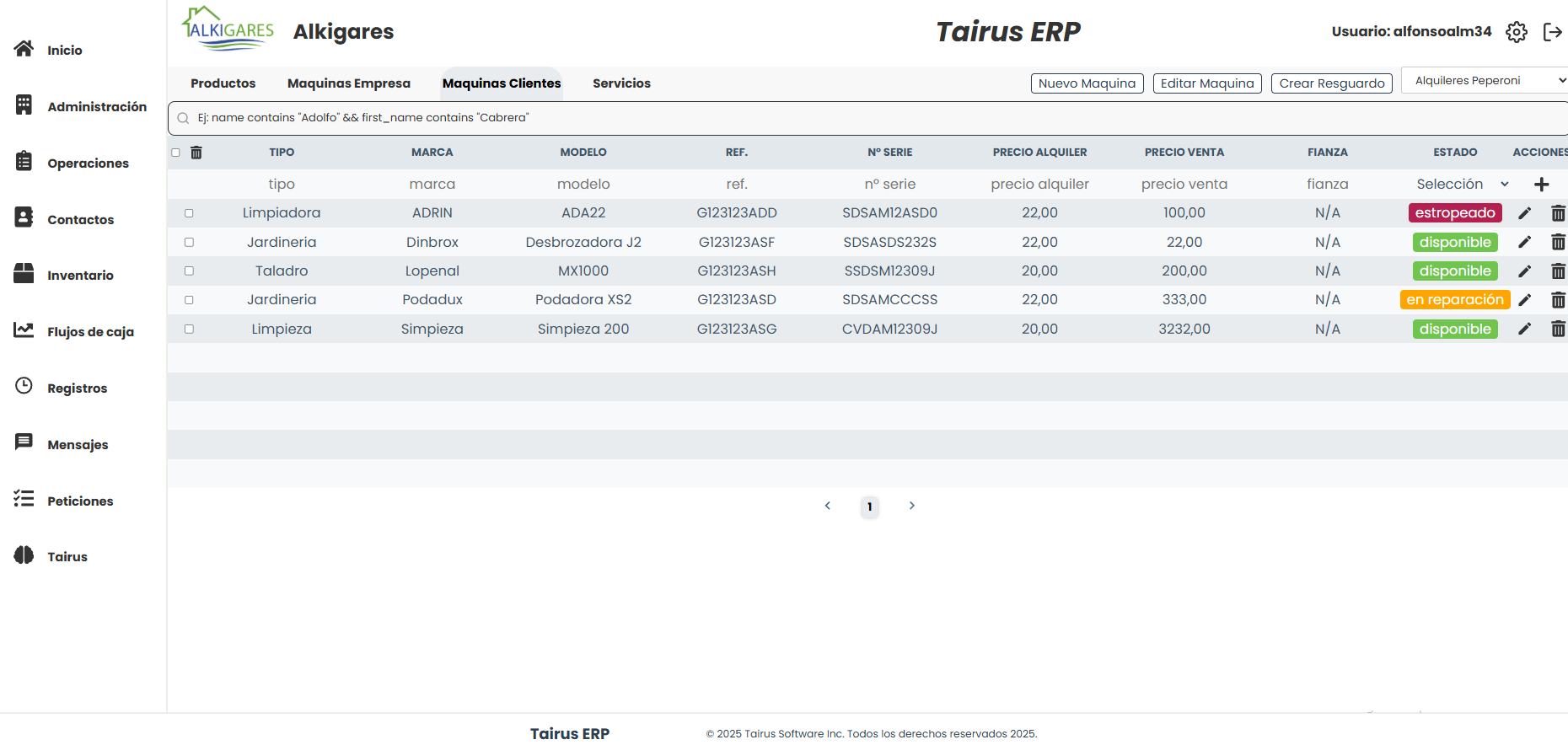 Tairus - Simplifica tu negocio